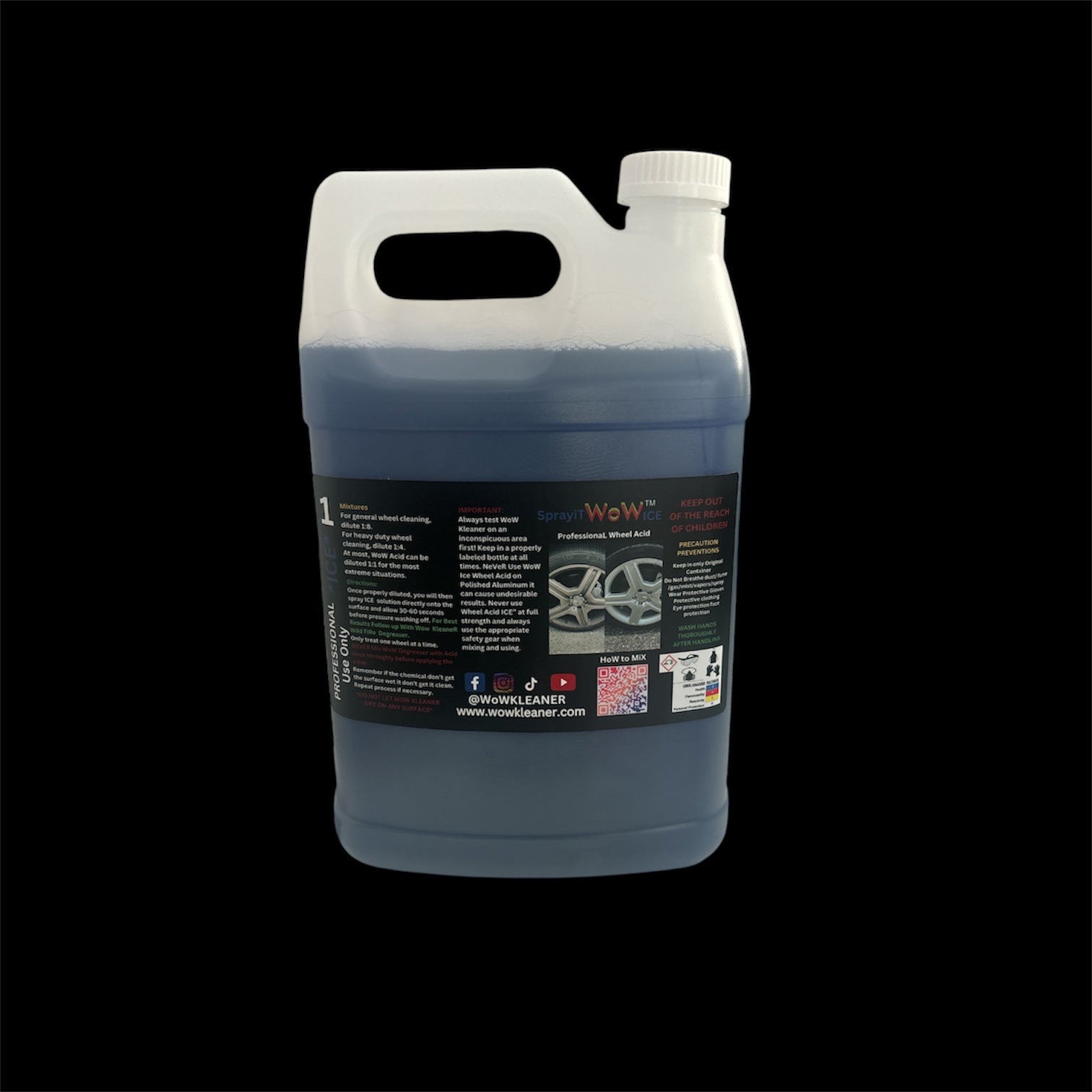 IcE Super Concentrated Gallon(4-32oz bottles) – WoW KleaneR